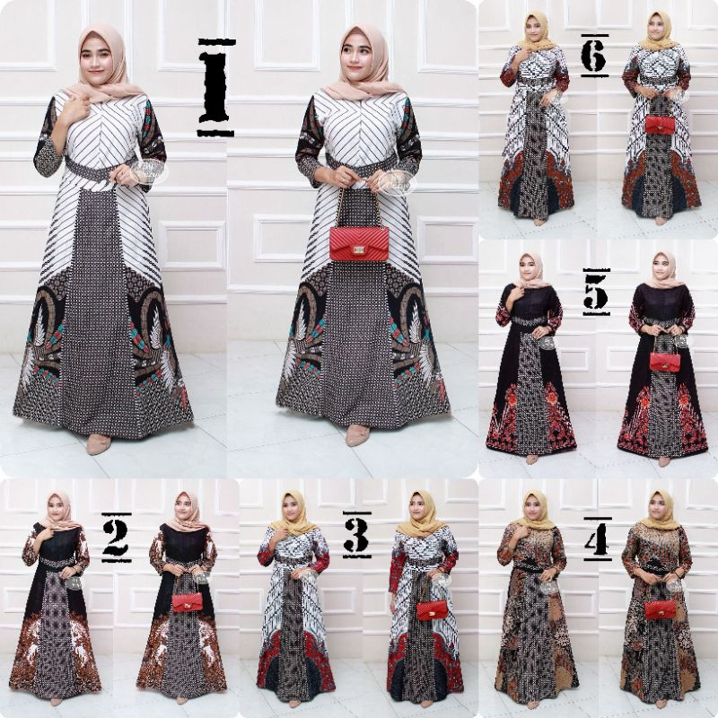 Jual GAMIS BATIK JUMBO manggar,padi,kubis,kipas,sekar,cantik,daun,kupu ...