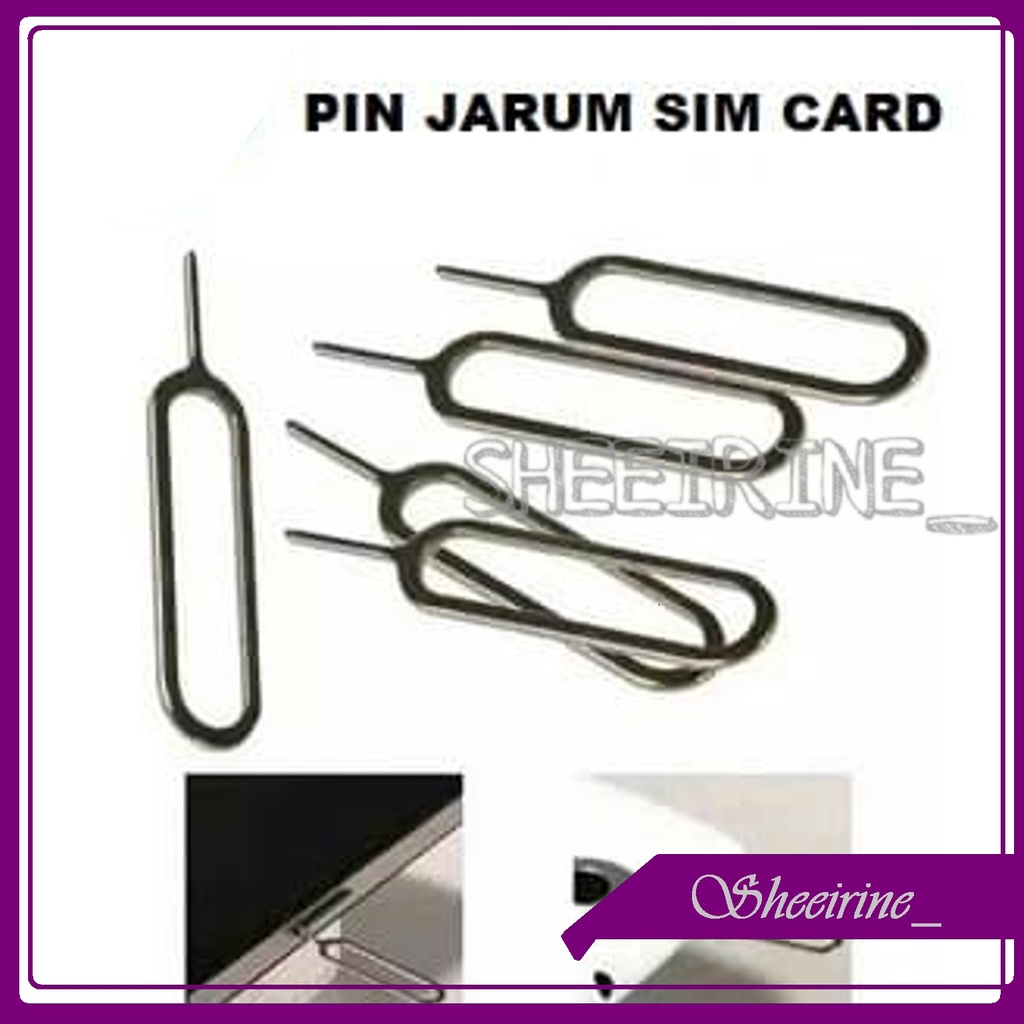 Jual Tusukan Jarum Sim Card Jarum Kartu HP / Jarum Pembuka Simcard ...
