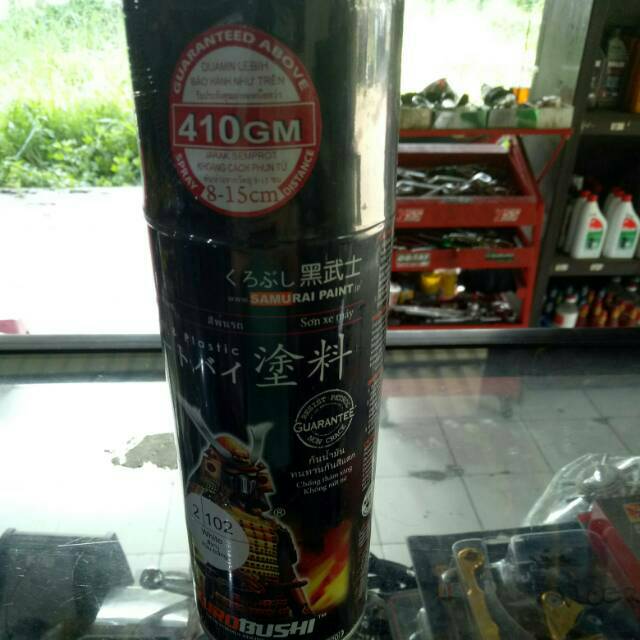 Jual Samurai Paint Warna White atau putih 102 - Cat Semprot Aerosol | Shopee Indonesia