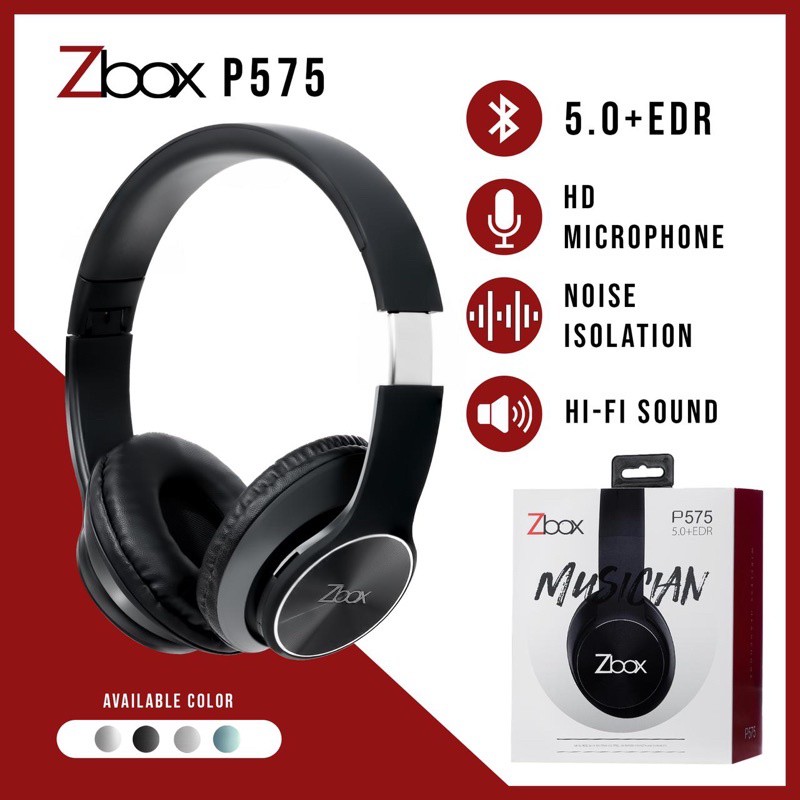 Jual Headphone Zbox P575 Headphone Bluetooth Zbox P575 Musician ...