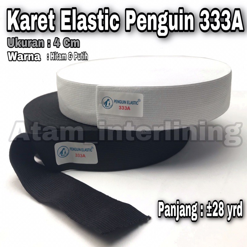 Jual Karet Elastis Elastik elastic Penguin pinguin | karet pinggang ...