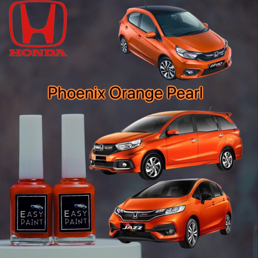 Jual Cat Oles Phoenix Orange Pearl YR639P Honda Brio Mobilio Jazz Oren ...