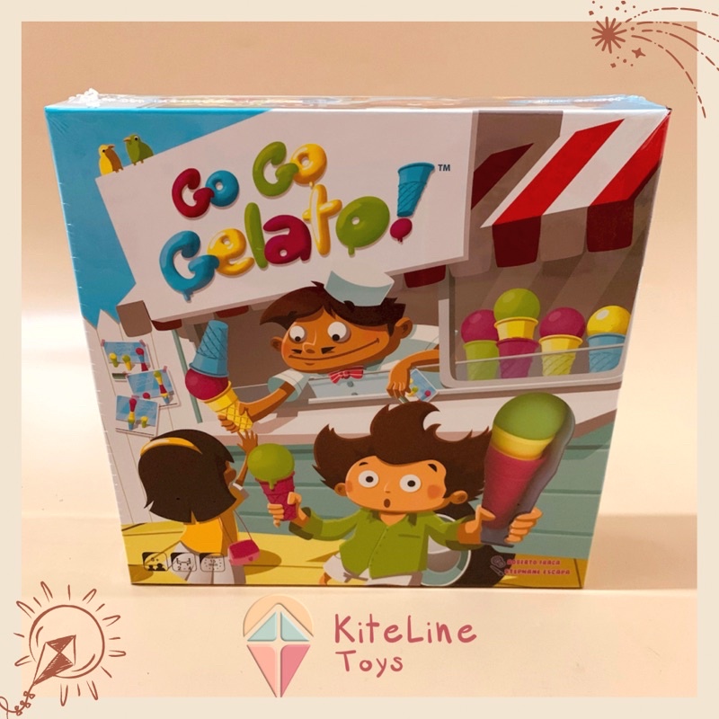Jual Go Go Gelato Board Game Original Mainan Edukasi Anak Brain Logic ...