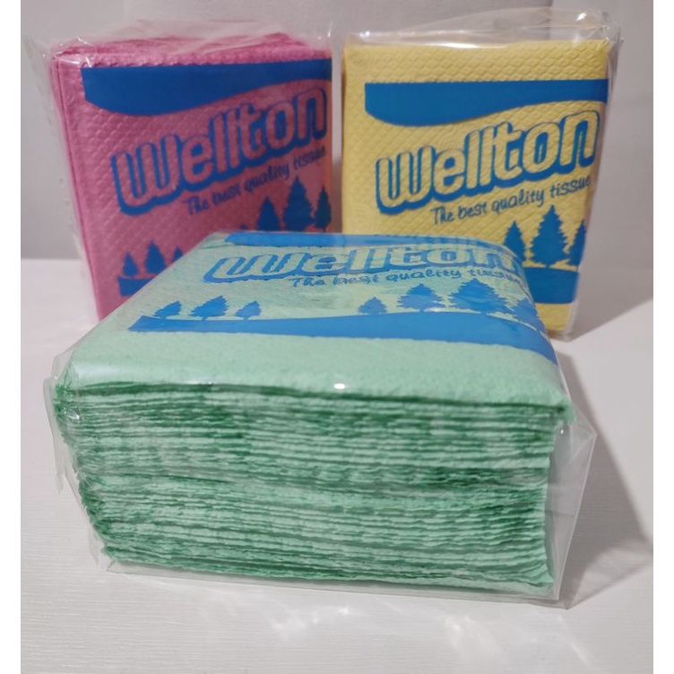Jual Tissue Napkin Putih / Warna | Tisu Meja Makan | Shopee Indonesia