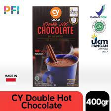 Jual CY Double Hot CHOCOLATE Drink, Minuman Coklat, Choco Drink Less ...