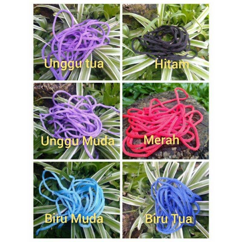 Jual Tali Kur Tali Serut Tali Sulam benang serut benang kur benang 4 ...
