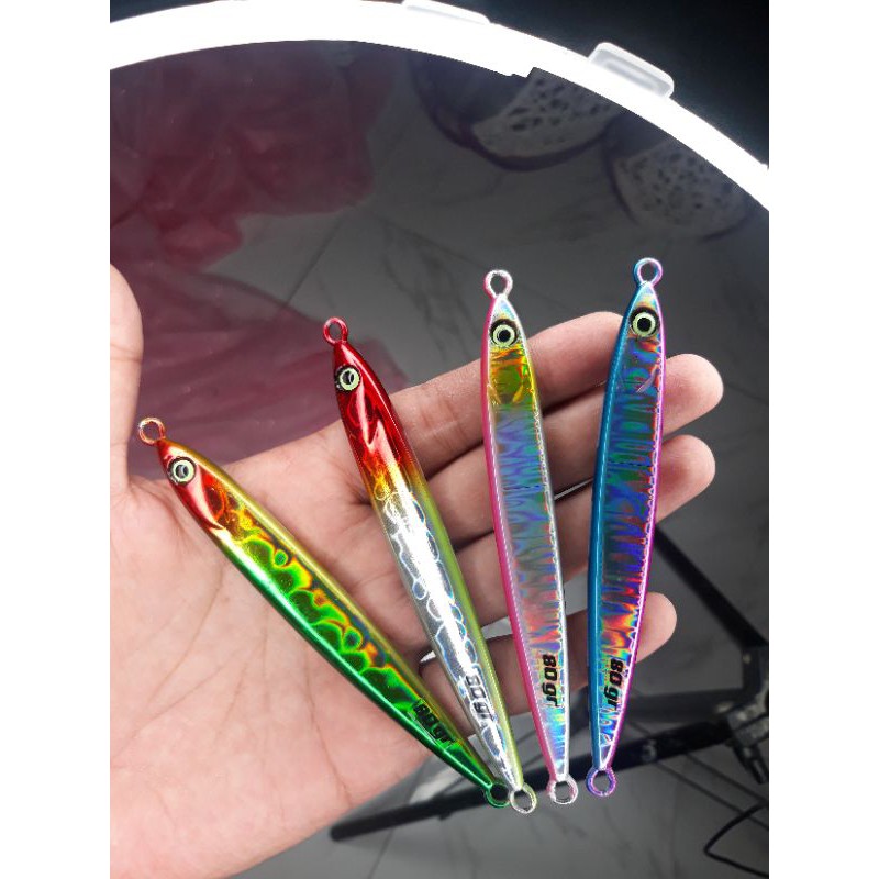 Jual metal jig LRS 80g | Shopee Indonesia
