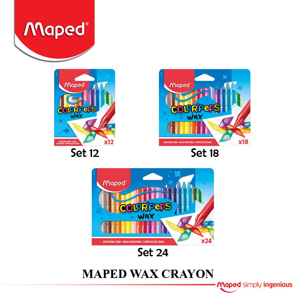 Jual Maped Crayon Wax | Shopee Indonesia