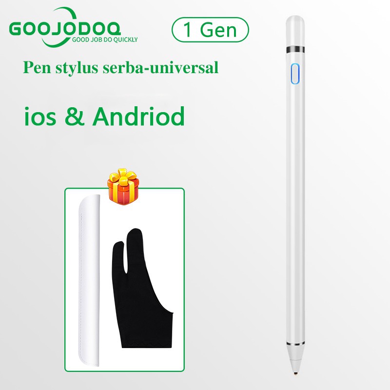 Jual Goojodoq Stylus Pen Universal for apel Android Phone Active Stylus ...