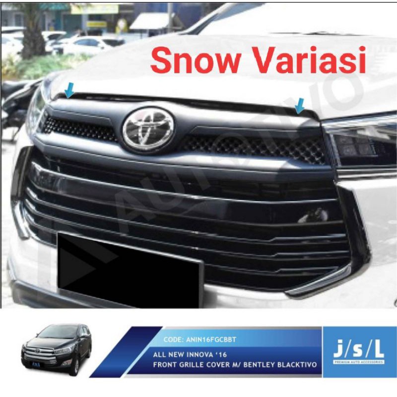 Jual Innova Reborn grill depan model Bentley blacktivo front grille ...