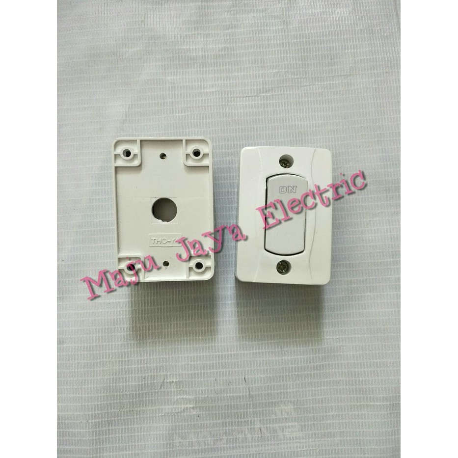 Jual Tombol Knob Bel Saklar Push Button On Knop Bell Pintu Rumah ...