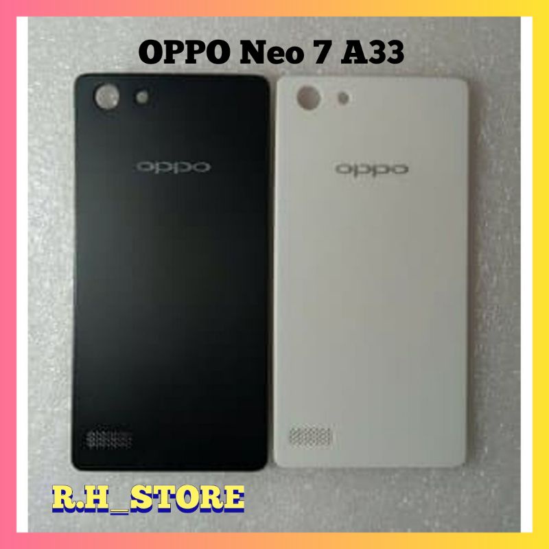 Jual BACKDOOR TUTUP BATERAI OPPO A33 / NEO7 ORIGINAL | Shopee Indonesia