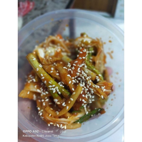 Jual KIMCHI Mix sawi putih lobak wortel 250gr/Kimchi segar | Shopee ...