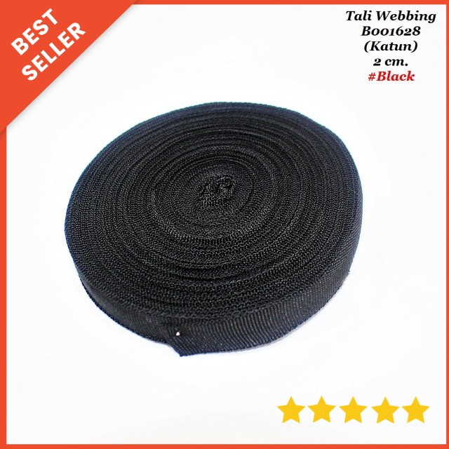 Jual Tali Webbing / Pelipit / Bisban Lebar 2cm B001628 (1roll ...