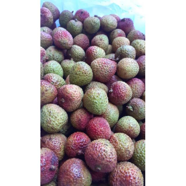 Jual Buah leci madu / lychee honey import segar dan manis 500 gr ...
