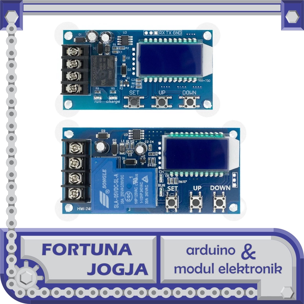 Jual Battery Charge Control 6-60V 10A & 30A Pengendali Pengisian ...