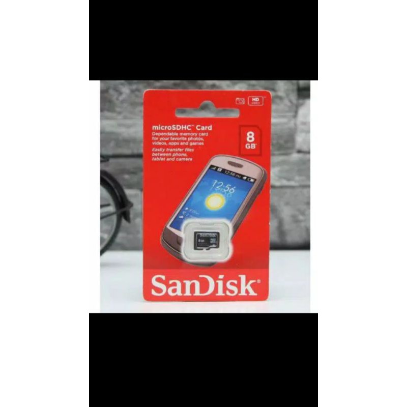 Jual Microsd Card - Sandisk - Memory Card Memory Sandisk 8Gb Ultra ...