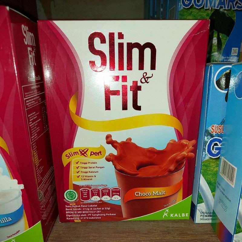 Jual susu slim&fit(susu untuk diet rendah kalori) | Shopee Indonesia