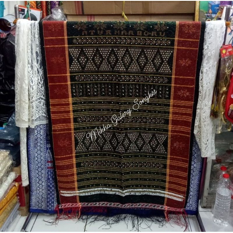 Jual Ulos Sadum Raja Super Jumbo Hijau Tua | Shopee Indonesia