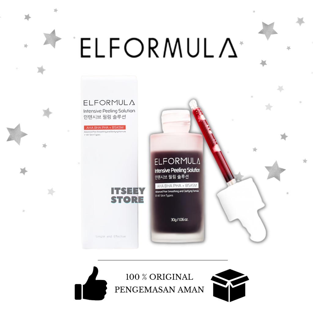 Jual Elformula Intensive Peeling Solution 30ml Eksfoliasi untuk Wajah ...