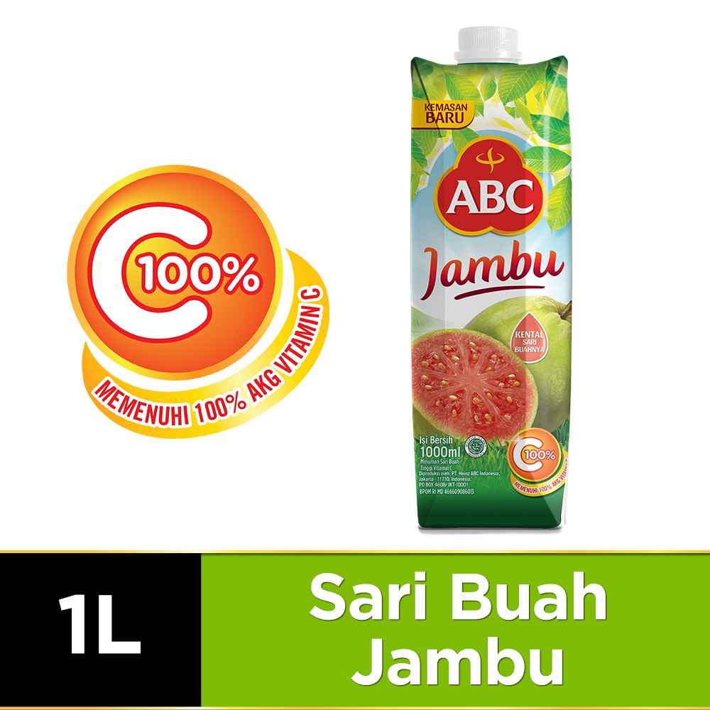 Jual ABC Jus Jambu 1 L | Shopee Indonesia