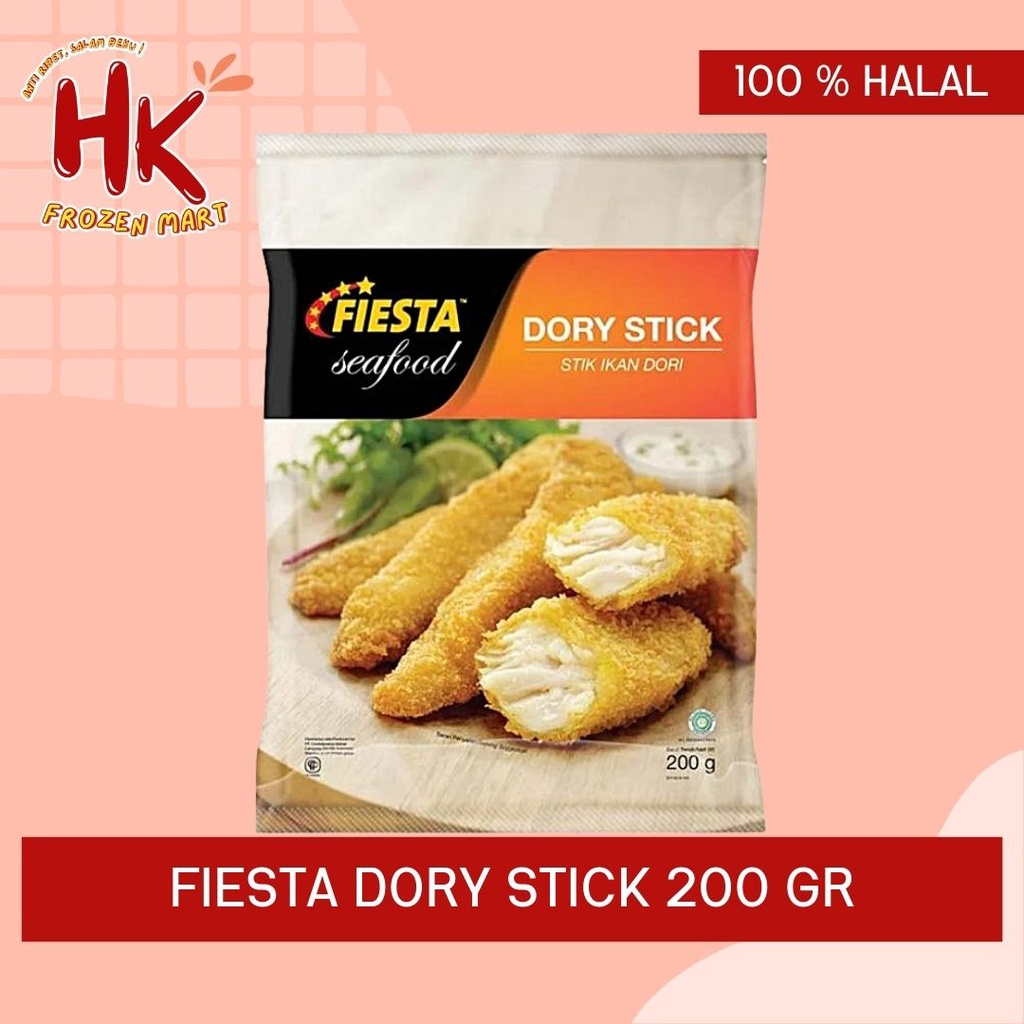 Jual Fiesta Dory Stick 200 gr / ikan dori tempura siap goreng seafood ...