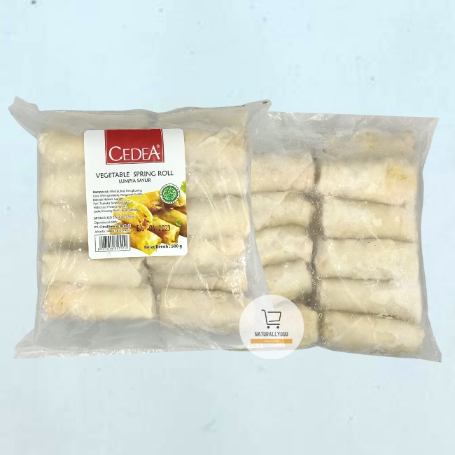 Jual Cedea Veggie Spring Roll 500gr (20pcs) Lumpia Sayuran Goreng ...