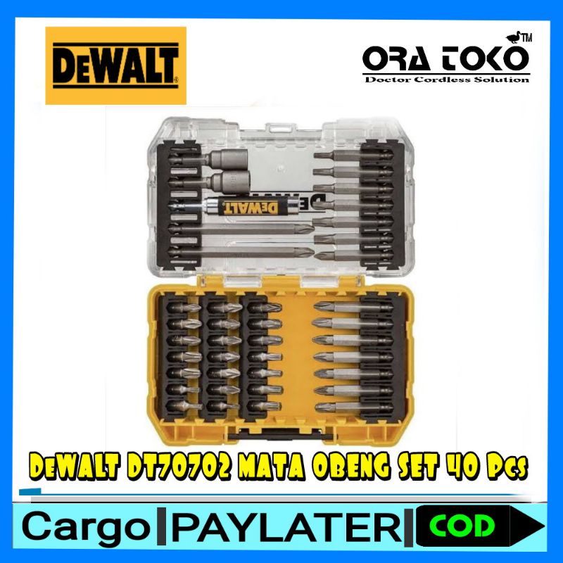 Jual DeWALT DT70702-QZ Set Screw Drive - Mata Bor Obeng DeWALT Mesin ...