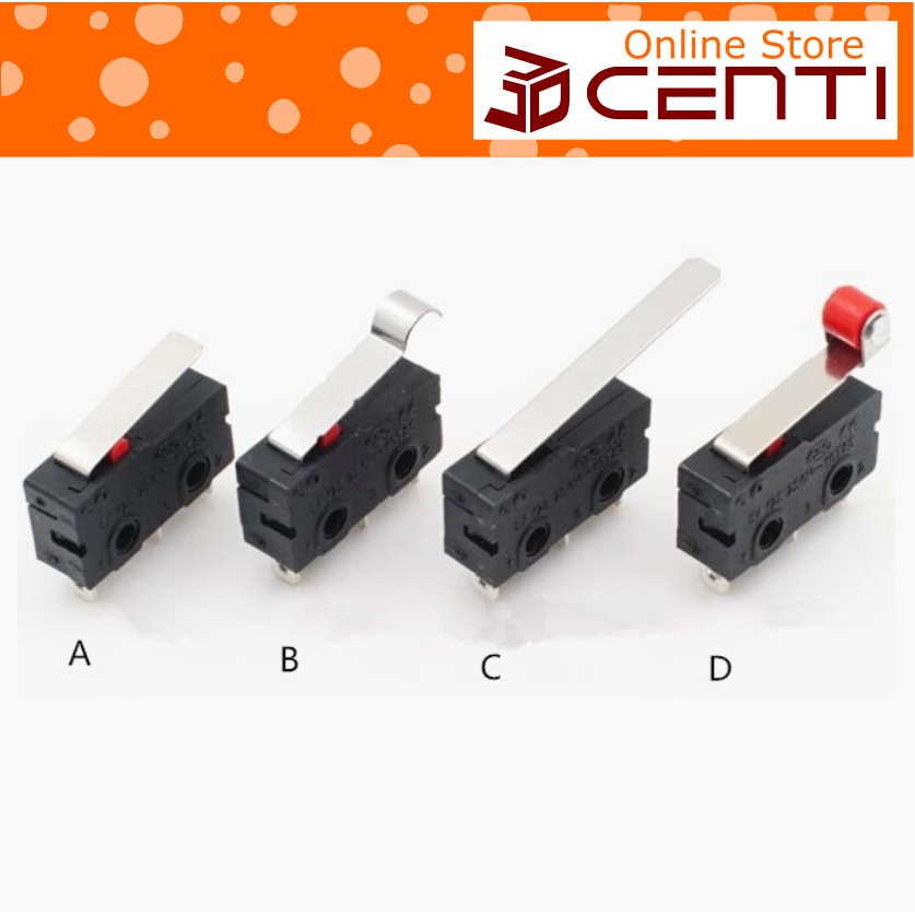 Jual Tombol Micro Limit Normal Close Open Switch KW12 W35 W36 W37 W38 ...