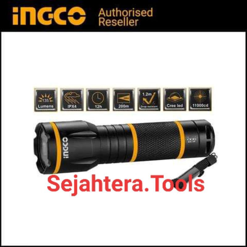 Jual Senter flashlight industrial INGCO HFL013AAA1 | Shopee Indonesia