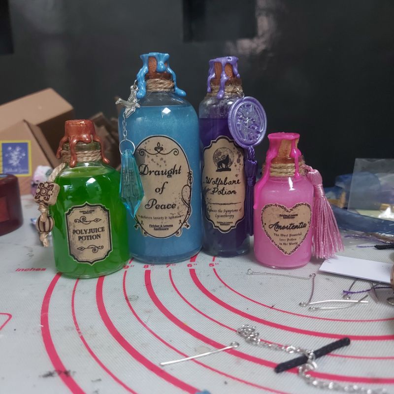 Jual [4 PCS ] BUNDLE - Harry Potter inspired potions & ingredients Kit ...