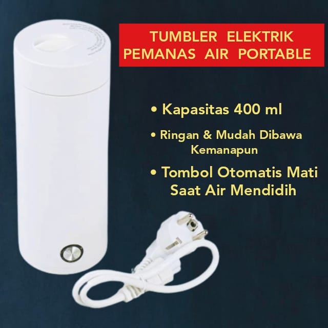 Jual Tumbler Elektrik Pemanas Air Portable | Shopee Indonesia