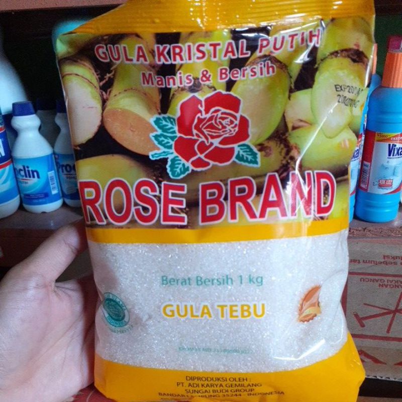 Jual rose brand/GMP/Gulaku/PSM gula pasir 1kg | Shopee Indonesia