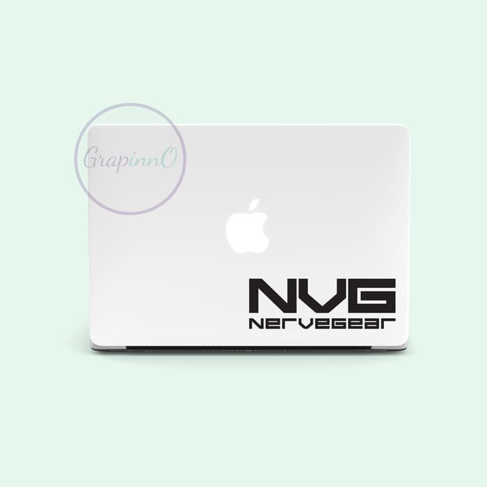 Jual Stiker Decal Laptop Sticker Anime Sword Art Online Nerve Gear SAO ...