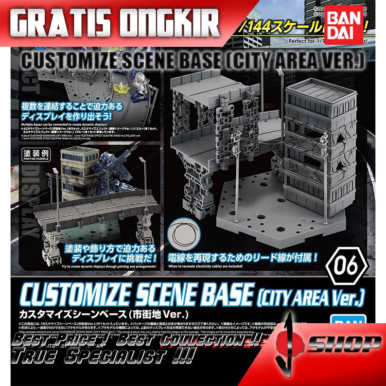 Jual CUSTOMIZE SCENE BASE - (CITY AREA VER.) | Shopee Indonesia