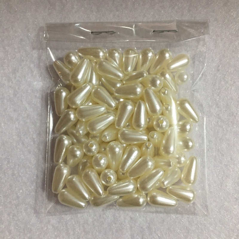 Jual Manik Mutiara Pearl Tetes 6x10mm (15gram) | Shopee Indonesia