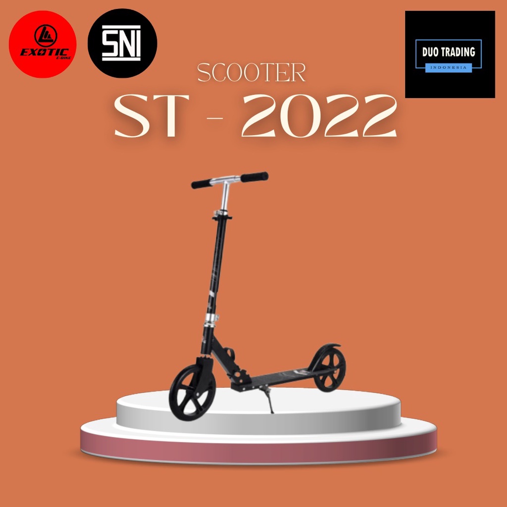 Jual Exotic Pacific Scooter Skuter ST 2022 SCOOTER ALLOY ET-ST2022 ...