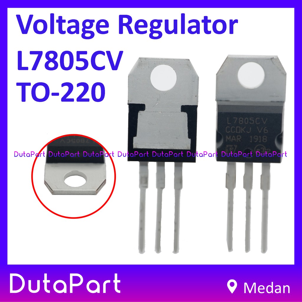 Jual L7805CV L7805 LM7805 5V 1.5A Fixed Voltage Regulator L 7805 DIP TO-220 | Shopee Indonesia