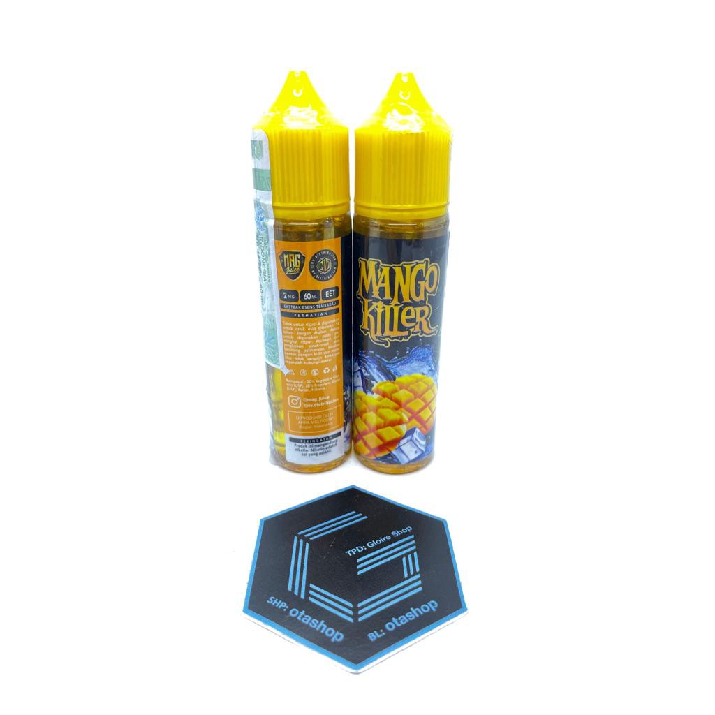 Jual Freebase - Mango Killer by Mag 60ml 2mg liquid vape vapor mangga ...