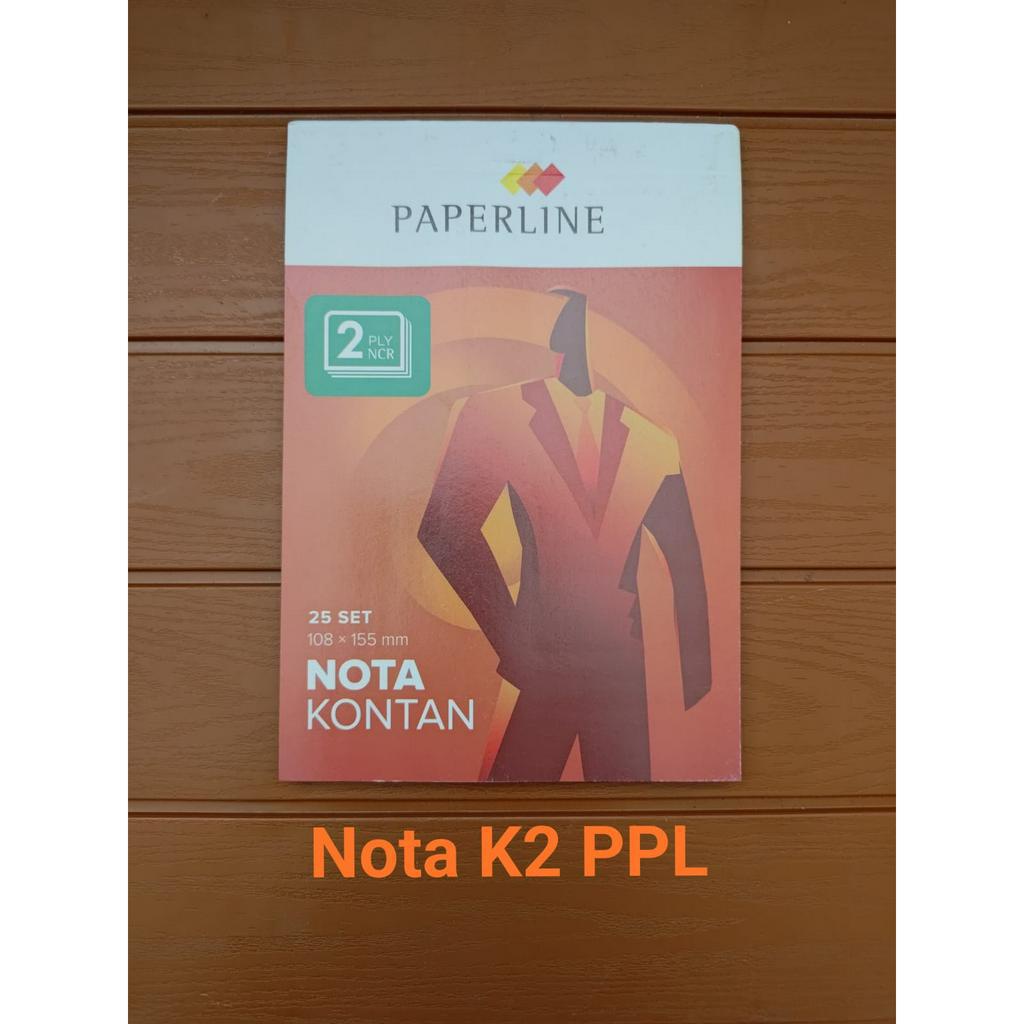 Jual Nota K2 (Rangkap 2) Paperline / Nota Kontan Paperline | Shopee Indonesia