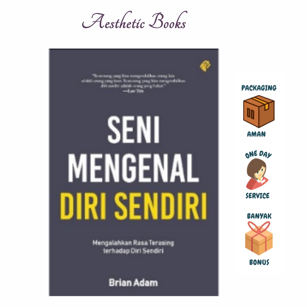 Jual BUKU SENI MENGENAL DIRI SENDIRI | Bright Publisher | Shopee Indonesia