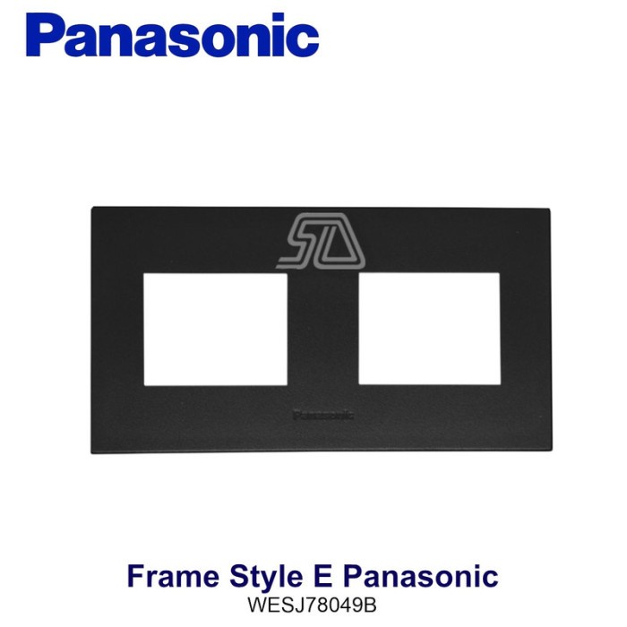 Jual Panasonic Style E Frame 2G 4 Device Matte Black WESJ78049B ...