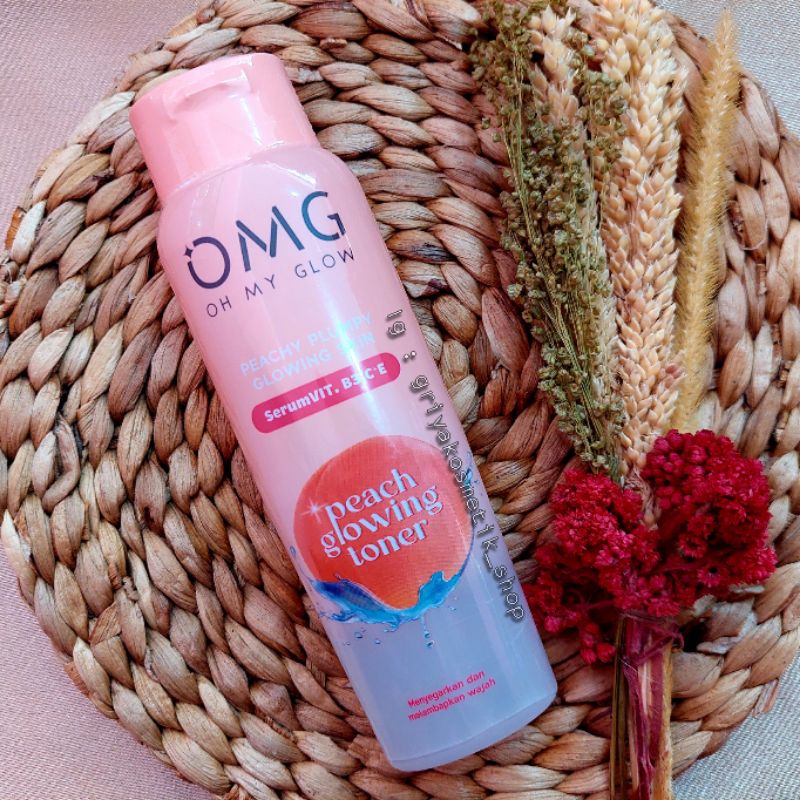 Jual OMG Peach Glowing Toner 100 ml | Shopee Indonesia