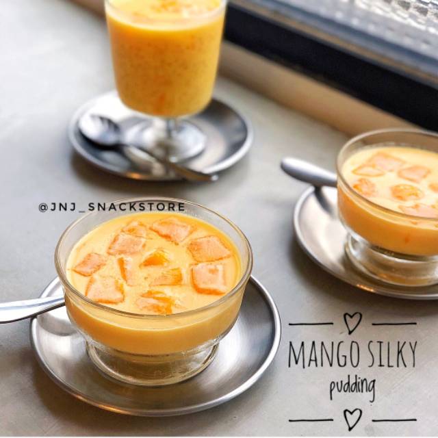 Jual MANGO SILKY PUDDING POWDER / BUBUK PREMIX PUDDING MANGO | Shopee ...