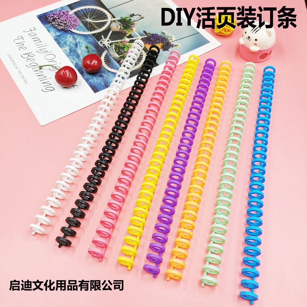 Jual Binder Tulang A4 loose leaf binding strip 25 Lubang hole opening ...