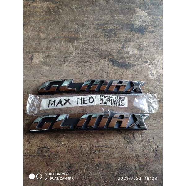 Jual Simbol Emblem Tangki GL Max Pro Neotech 2001 High Quality | Shopee ...
