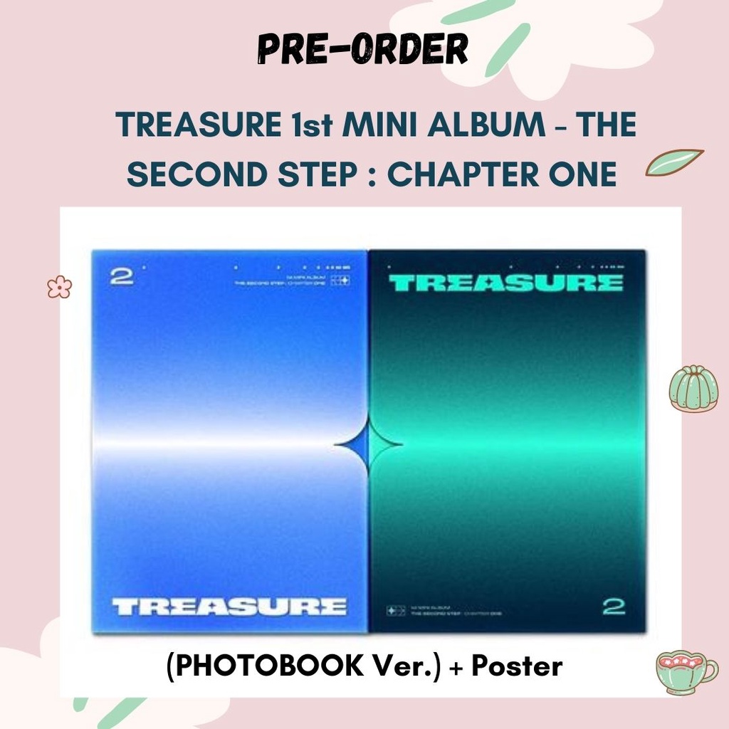 Jual [READY] TREASURE 1st MINI ALBUM - THE SECOND STEP : CHAPTER ONE (PHOTOBOOK Ver.) + Poster ...