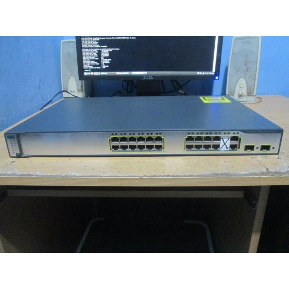 Jual Cisco Catalyst 3750 24 Port WS C3750-24PS-E | Shopee Indonesia