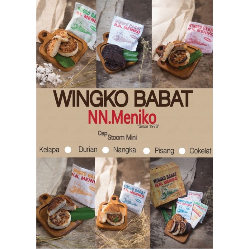 Jual Wingko Babat Nn Meniko ( 5 rasa ) | Shopee Indonesia