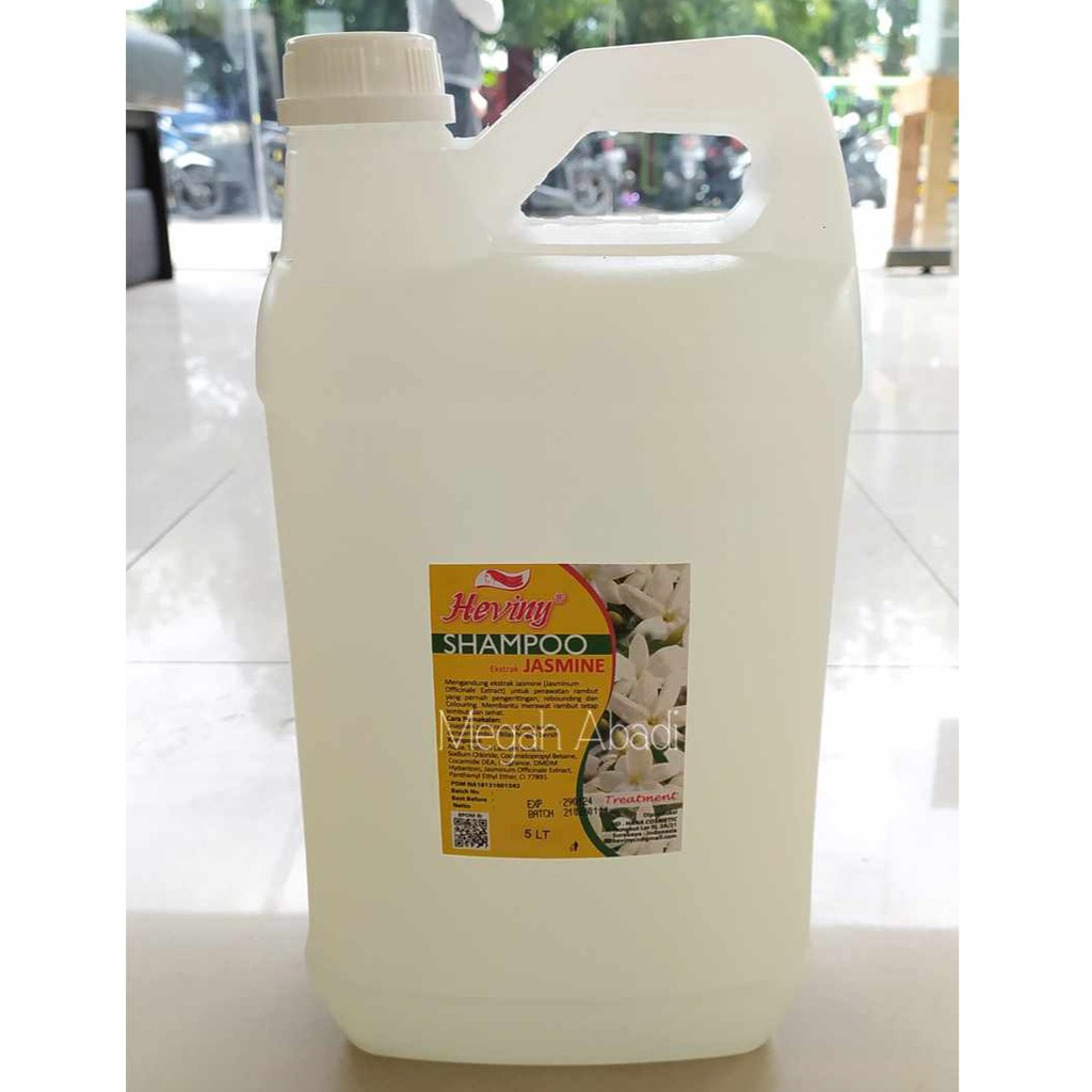 Jual HEVINY SHAMPOO 5 Lt / Heviny Shampoo 5 liter Shampo Salon | Shopee ...